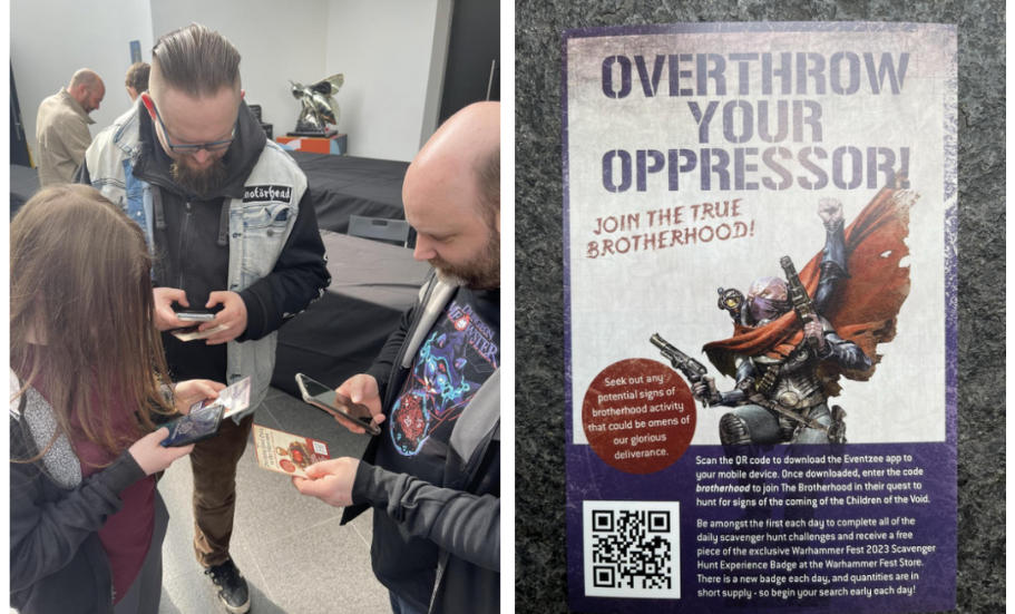 Warhammer Fest 2023: An Immersive Experience with Eventzee Scavenger ...